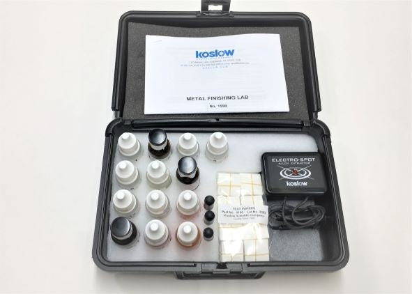 Metal Finishing Lab: Plated & Metal Coatings ID Kit (1598) Sorts 8 Com ...